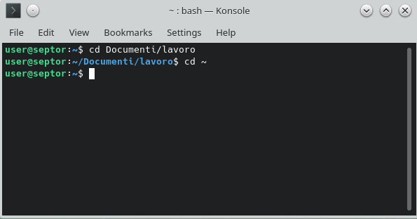 Comando Cd Accedere A Una Directory Guida Al Terminale Di Linux