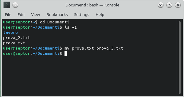 Comando Mv Spostare E Rinominare File Guida Al Terminale Di Linux
