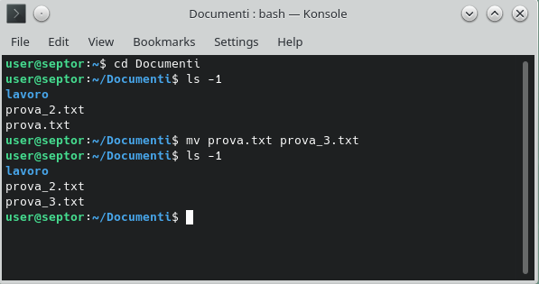 Comando Mv Spostare E Rinominare File Guida Al Terminale Di Linux