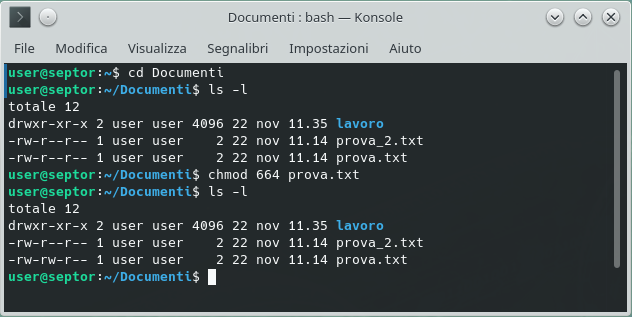Comando Chmod Notazione Numerica Guida Al Terminale Di Linux